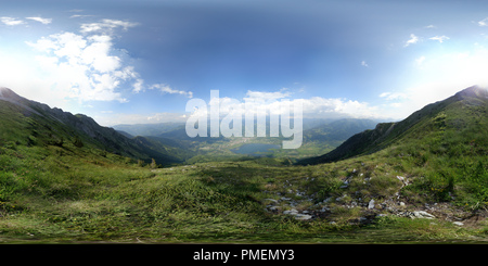 360° view of View On Plav And Plav Lake From Visitor Mountain - Alamy