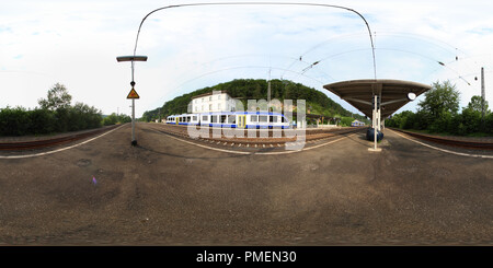 360° view of Railway Station Eichstätt - Alamy