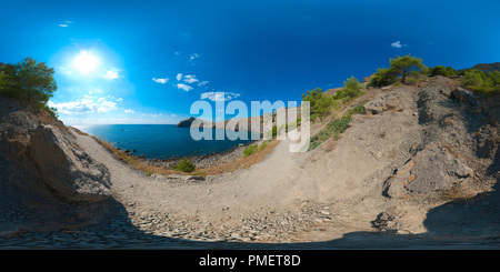 360° view of Cape Kapchik (Crimea - Alamy