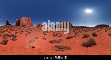 360° view of Monument Valley, Arizona - Alamy