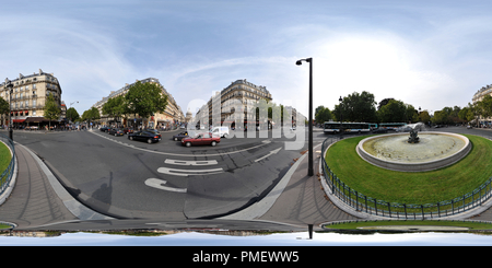 360° view of Paris - Jardin du Luxembourg - Alamy