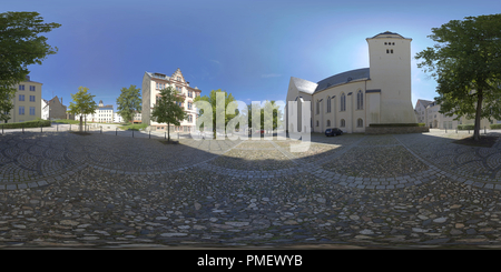 360° view of St. John's Church - Alamy
