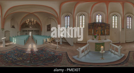 360° view of St Georgen Kapelle Templin Uckermark Brandenburg - Alamy