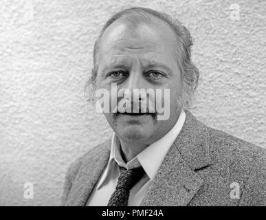 Der deutsche Schauspieler Herbert Fleischmann, 1977. German actor Herbert Fleischmann, 1977 ...