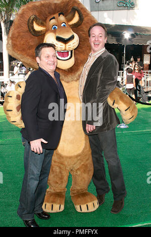 "Directors Eric Darnell and Tom McGrath arrive at the ""Madagascar ...