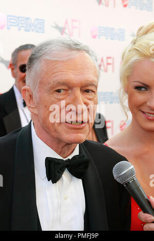 Hugh Hefner at the 37th AFI Life Achievement Award Honoring Michael ...