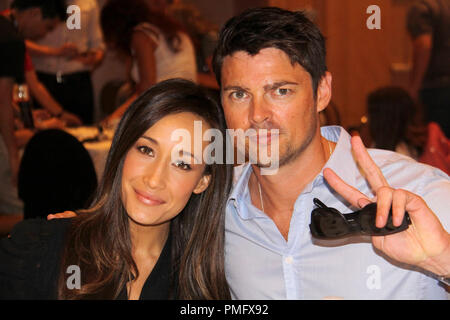 Maggie Q, Karl Urban 07/23/10 "Priest" Junket @ Convention Center, San ...