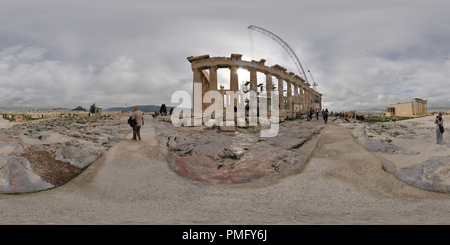 360° view of Acropolis of Athens - The Parthenon - Alamy