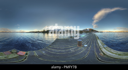 360° view of Luss Visitor Centre , Loch Lomond , Scotland - Alamy