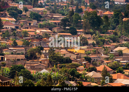 Houses on a hill in Kigali, Rwanda Stock Photo - Alamy