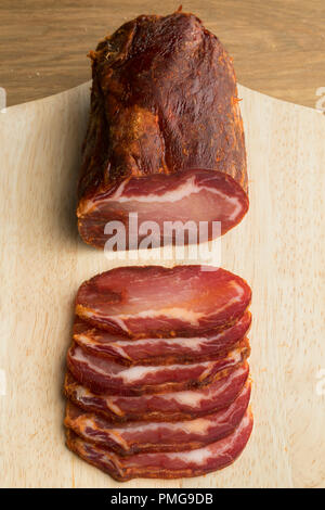 Ham Of Spain Lomo Stock Photo - Alamy