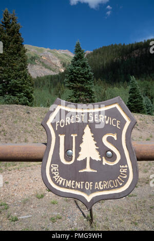 Emblem badge logo for the US Forest Service - Department of Agriculture ...