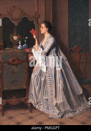 Glibert Albert - a Good Read Stock Photo - Alamy