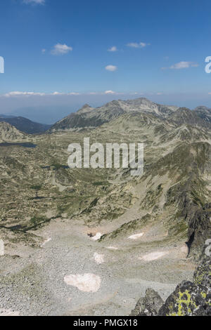 Amazing Panorama of Kamenitsa peak, Pirin Mountain, Bulgaria Stock ...