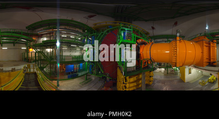 360° view of CERN CMS 4 - Alamy