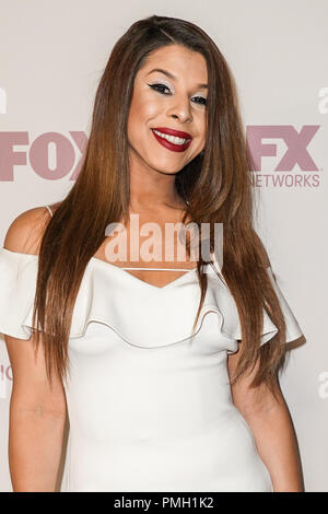 LOS ANGELES - SEPTEMBER 17: Hailie Sahar attends the Fox, FX, National ...