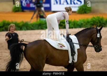Tryon, North Carolina, USA . 18th Sep, 2018. Lucy Phillips. Demezza ...