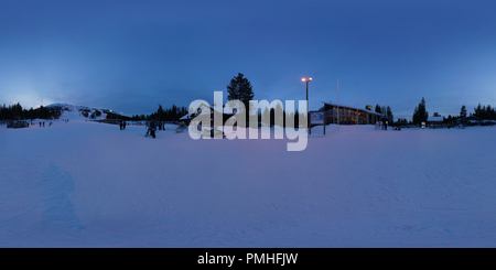 360° view of Pyha Ski Slope 2 - Alamy