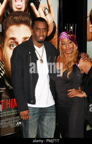 Sean Combs and his mother, Janice Combs, at the Premiere of Universal ...