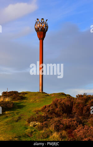 Danby Beacon designed by Don Watt in the North York Moors UK Stock ...