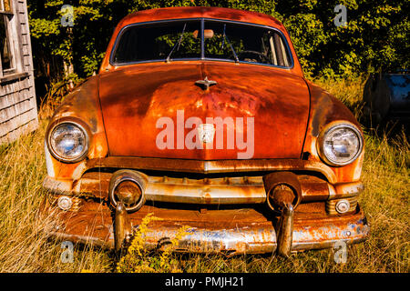 LLoyd's Garage Waite, Maine, USA Stock Photo - Alamy