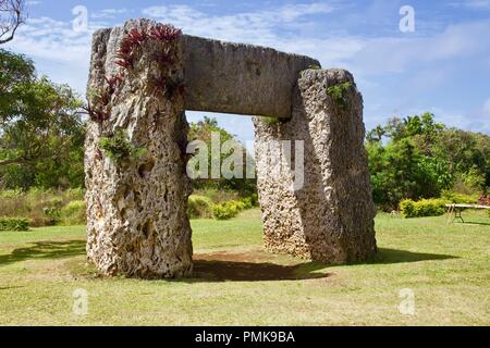 Haʻamonga ʻa Maui (Burden of Maui), stone trilithon build in the 13th ...