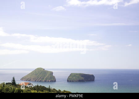 A beautiful view of the Terceira island in Azores, Portugal Stock Photo ...