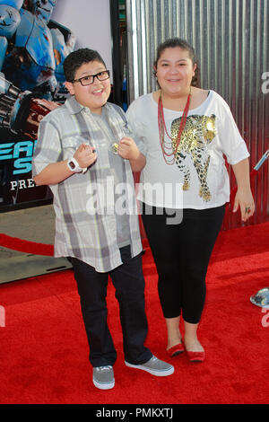 Rico Rodriguez & Raini Rodriguez at the World Premiere of "The Muppets ...