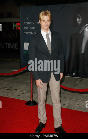 Brendan Miller at arrivals for IN TIME Premiere, Regency Village ...