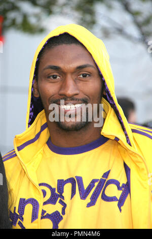Ron Artest at the premiere of The Twilight Saga: Eclipse at the Nokia ...