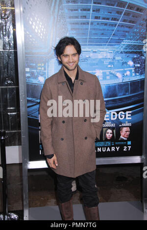 Michael Steger at the Man on a Ledge Premiere at the Chinese Theatre in ...