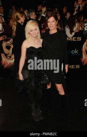 Marcia Gay Harden, Eulala Grace Scheel and Hudson Harden Scheel attend ...