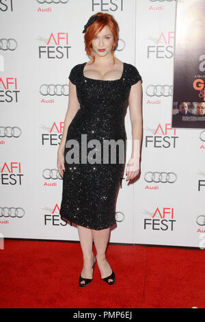 Christina Hendricks at arrivals for AFI FEST 2012 Premiere of GINGER ...