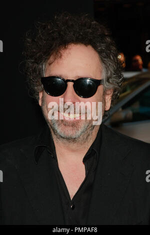 Tim Burton at the World Premiere of "Dark Shadows" held at the Grauman ...