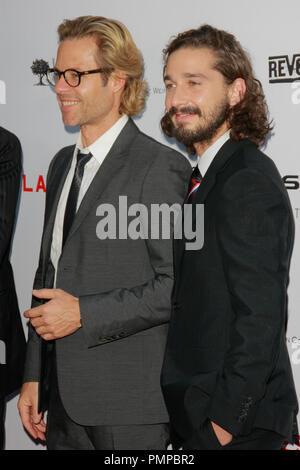 Guy Pearce Shia LaBeouf premiere of 'Lawless' at ArcLight Cinemas ...