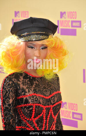 Nicki Minaj. 6 September 2012, Los Angeles, California. 2012 MTV Video ...