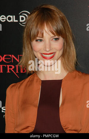 Sienna Guillory at the U.S. Premiere of Screen Gems' "Resident Evil ...