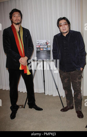 Munetaka Aoki, Keishi Otomo 12/14/2012 “LA Eiga Festival" Red Carpet held at Egyptian Theatrel ...