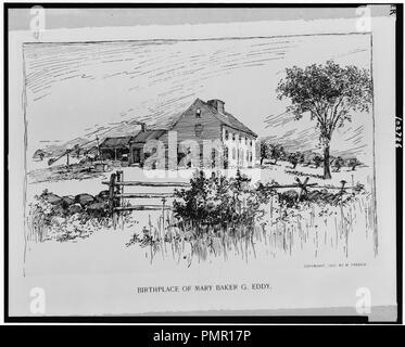 Birthplace of Mary Baker G. Eddy Stock Photo - Alamy