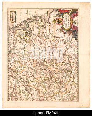 Circulus Westphalicus, sive Germaniae inferioris , Westphalia Germany ...