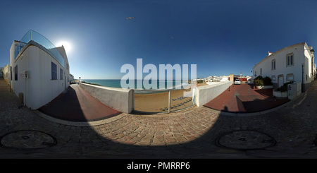 360° view of Albufeira Coastline 2 - Alamy