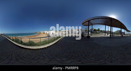 360° view of Albufeira Coastline 1 - Alamy