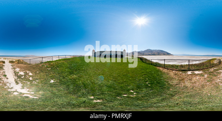 360° view of Great Salt Lake Utah - Alamy