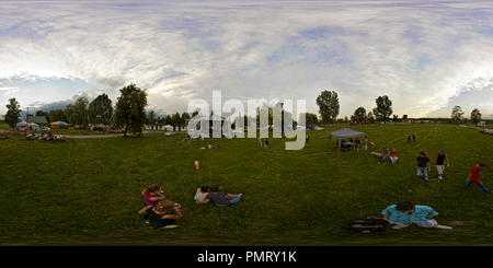 360° view of Rio carnival Rudava - Alamy