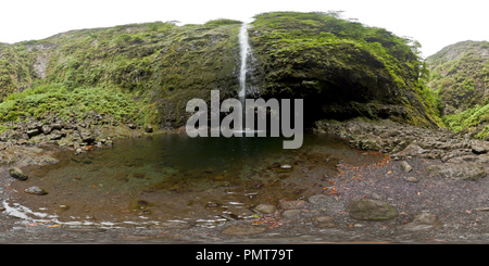 360° view of Madeira, Caldera Verde - Alamy