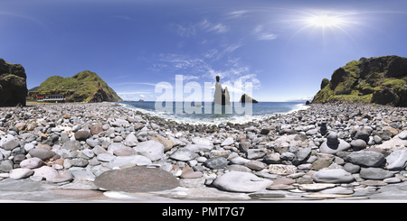 360° view of Madeira, Caldera Verde - Alamy