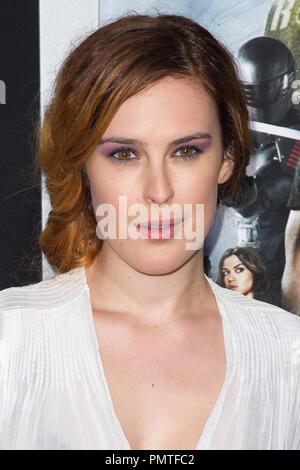 Rumer Willis attend the premiere of Paramount Pictures' 'G.I. Joe ...