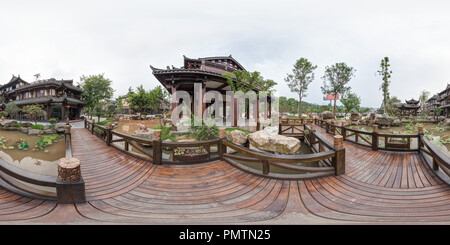 360° view of Sichuan - QIONGLAI - Pingle ancient town -19-2012 - Alamy
