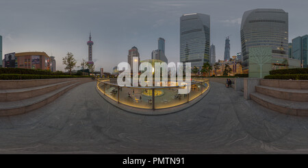 360° view of Shanghai IFC mall -8-2013 - Alamy