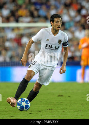 Valencia, Spain. 19th Sep, 2018. Cristiano Ronaldo of Juventus FC ...